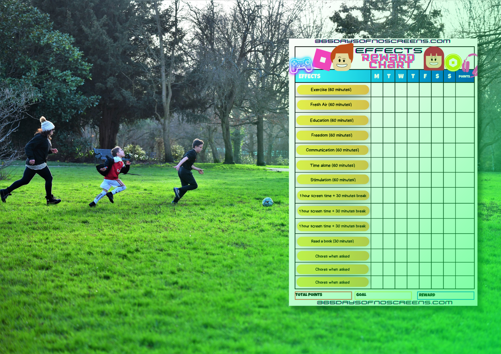 Printables - 365 Days of No Screens